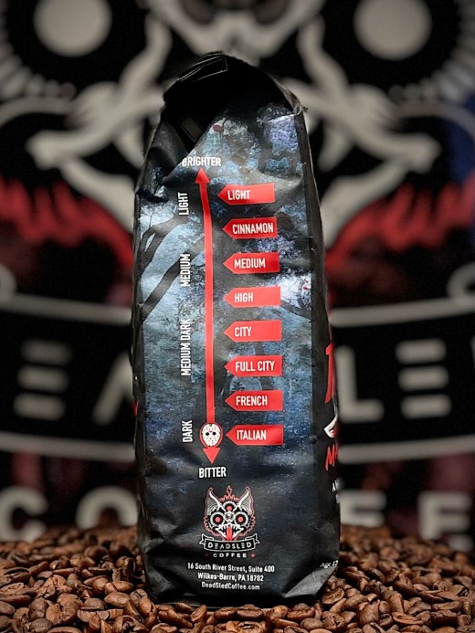 Official Friday The 13th Machete Brew - DEAD SLED COFFEE